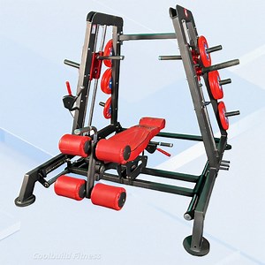 [Hot Item] Metal Fitness Equipment Bodybuilding Commerical Gym Body Use Smith Machine