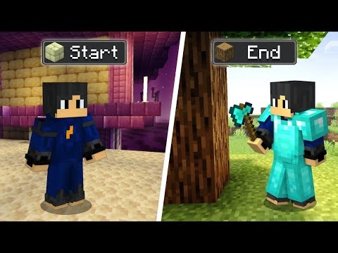 I Tried To Beat Minecraft Backwards