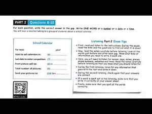 KET - KEY English Test - Listening Test 21- Level A2 - 2025 | Listening Practice with answers