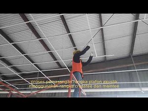 acoustic ceiling instalation // full video