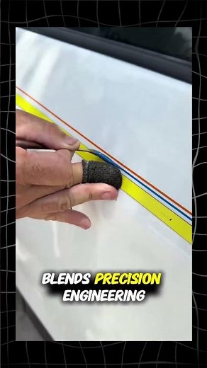 Perfect Pinstriping on a Car – Steady Hand, Perfect Lines