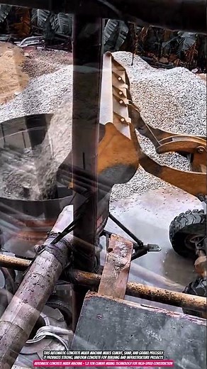 Automatic Concrete Mixer Machine – 1.2 Ton Cement Mixing Technology for High-Speed Construction