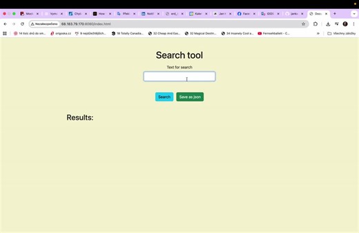 ⌛ As part of a job application, I built a small search app that fetches data from the Google Custom Search API. 🥅 The goal wasn’t to focus on UI or design, but mainly on functionality and meeting… | Jan Kavka