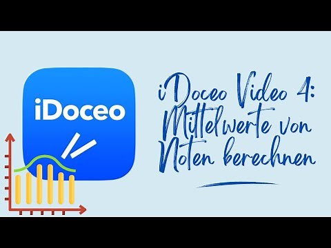 Anleitung iDoceo: Mittelwerte („Durchschnitt“) von Noten berechnen (Video 4)