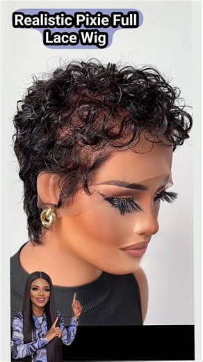 Undetectable Full Lace Pixie Bob Wig | No One Will Know