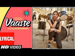 Vaaste Song Dhvani Bhanushali, TanishkBagchi | Vaaste Full Song | T Series | Nitin Music Studio