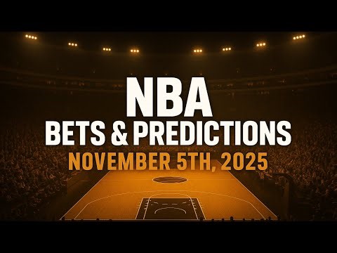 🏀NBA BETS & PREDICTIONS💰 11/5/25