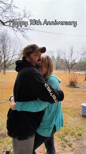 Homesteading With Nina Roxanne on Instagram: "Married at 20 and whew 😅 what a ride. Every high, low, and loop-de-loop… wouldn’t want to do this life with anyone else, my dear ! #marriage #anniversary #husbandandwife #georgiasnow"