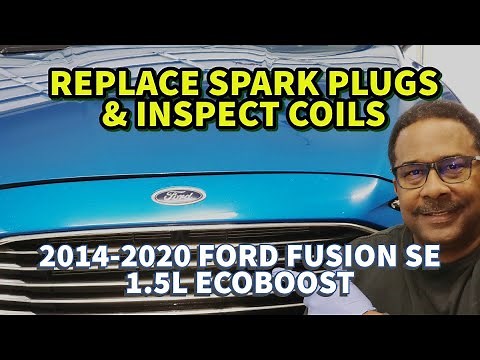 2014-2020 FORD FUSION 1.5L, Replace Spark Plugs & Inspect Coils