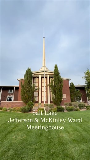 Salt Lake Jefferson & McKinley Ward Meetinghouse of The Church of Jesus Christ of Latter-day Saints. #saltlakecity #churchofjesuschristoflatterdaysaints #iglesiadejesucristodelossantosdelosultimosdias #igrejadejesuscristodossantosdosultimosdias #becauseofhim | Scott C. Sorensen Temple and Church