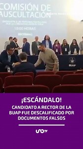 El candidato a rector de la Benemérita Universidad Autónoma de Puebla (BUAP), Rodolfo Zepeda Memije, se desmayó después de que se le notificara su descalificación del proceso al detectar la presunta presentación de documentos falsos para contender por la Rectoría de la BUAP. La abogada general de la BUAP, Miriam Ponce, informó públicamente que se abrió un procedimiento interno para revisar el caso de Zepeda Memije. La funcionaria explicó que: “una vez concluida la investigación, la universidad p