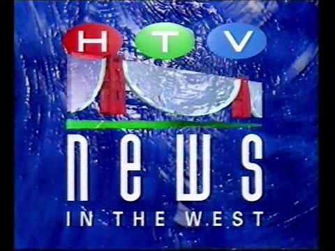 HTV West Continuity & Adverts | HTV News | 12th September 1990