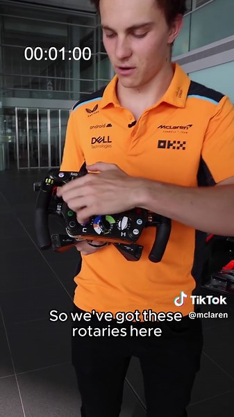 Exploring the Functions of a McLaren F1 Steering Wheel