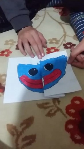 Creative Paper Folding Tutorial: Hidden Faces Revealed