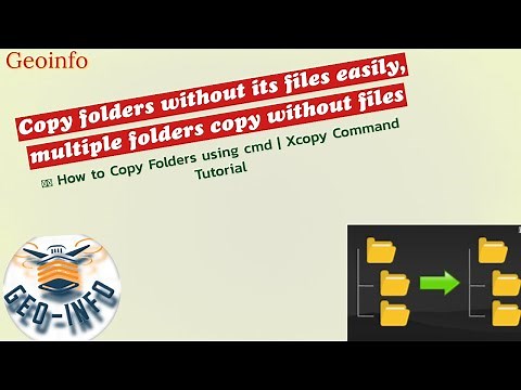 Copy folders without its files easily, multiple folders copy without files,