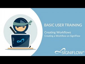 Creating a Workflow on SigniFlow