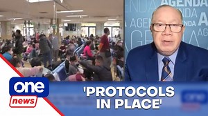 BOQ on standby to monitor travelers who experience flu-like illnesses similar in China: DOH #Agenda | DOH Usec. Eric Tayag emphasized that the Bureau of Quarantine (BOQ) is on standby at entry and exit ports in the country to monitor travelers who experience flu-like illnesses similar in China. The BOQ also informs travelers about contacting authorities for potential COVID-19 or flu-like symptoms. | ONE News