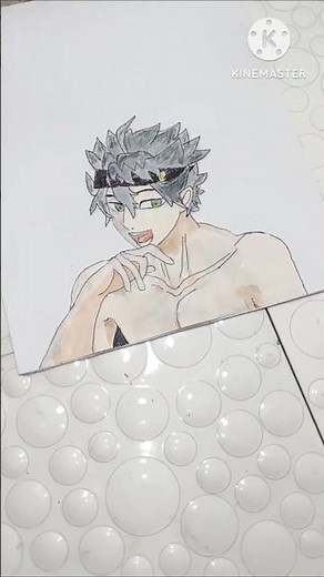 Asta Drawing Tutorial | How to Draw Asta Step by Step | #art