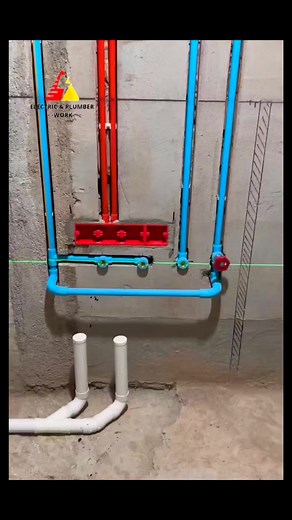 Bathroom ppr water line point to point connection #youtubeshorts #plumbing #bathroom #china Electric & plumber world | Electric & plumber world
