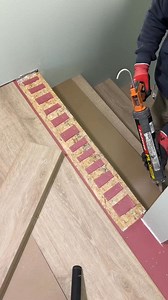 Laminating flooring on stairs #tools #construction #remodel #satisfying #fyp #trending #viral #bluecollar #wood #DIY #asmr #repair #lvp #lvt #laminate #vinylflooring #laminateflooring #flooringinstallation #vinyl #stairs | Alzbko