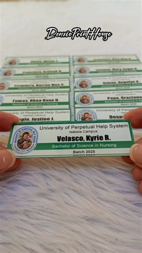 Customized Acrylic Name Plate for Nursing Students | Order Now!