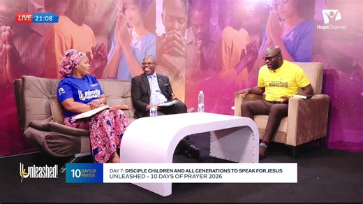 10 Days Of Prayer Day 7 || Unleashed || Disciple Children and All Generations to Speak for Jesus | Hope Tv Ghana