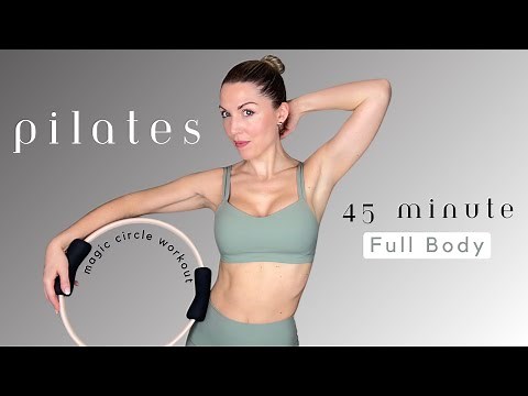 45-Min Full-Body Pilates with Magic Circle | Sculpt, Tone & Strengthen Your Deep Core