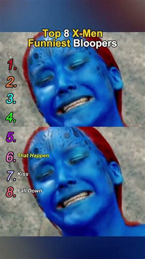 Top 8 X-Men funniest bloopers