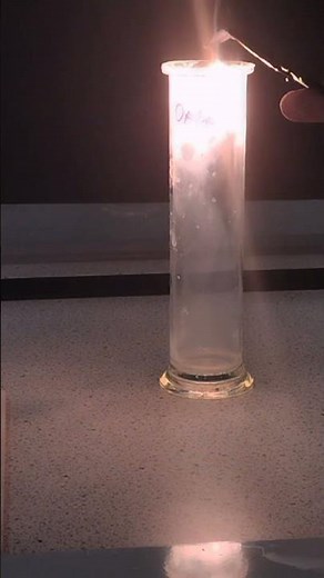 Burning Magnesium In Oxygen | Bright!