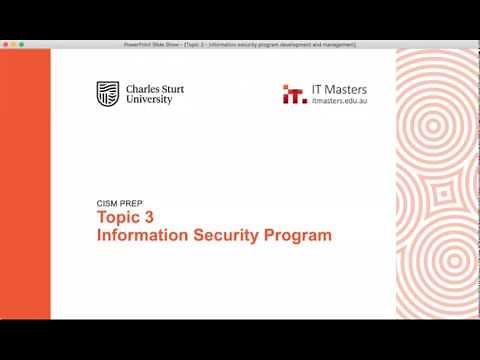 Free Short Course: CISM Prep - Module 3