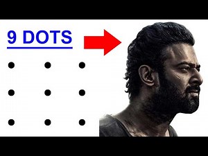 Turn 9 dots into Salaar prabhas drawing easy - How to draw actor prabhas drawing from salaar movie