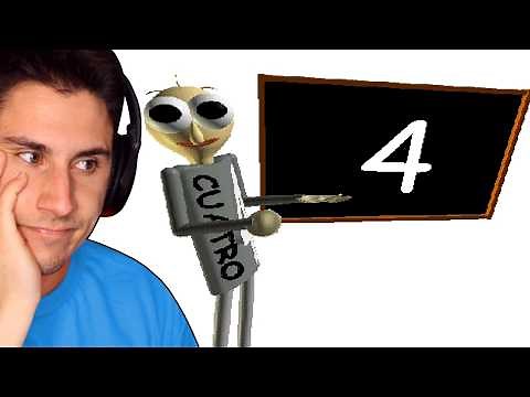 Baldi's Basics Cuatro mod Is TOO WEIRD!