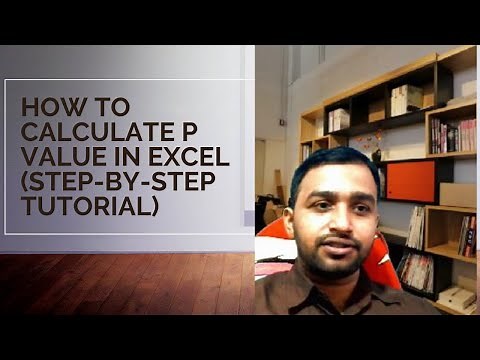 How To Calculate P Value In Excel (Step-By-Step Tutorial)