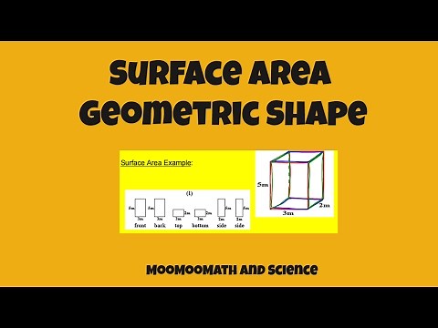 Surface Area Geometric Shapes