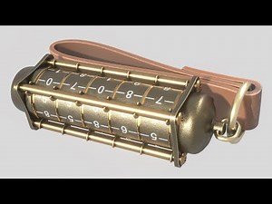Cryptex USB-Stick (Blender 2.8 Setup Video)