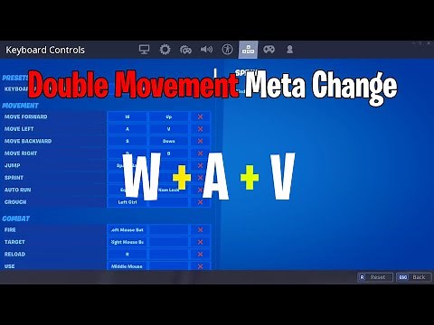 How To Use Double Movement Keybinds Like Bugha & Mongraal - New Fortnite Meta
