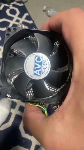 This is what a CPU heat sink looks like