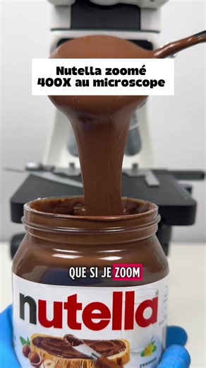Du Nutella au microscope : découverte fascinante !