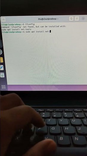 fix ifconfig command not working in Linux.