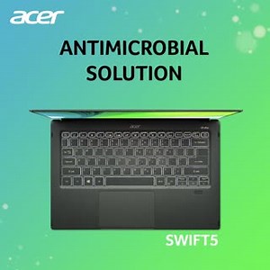 We are here to take care of you, not just during unprecedented times like the pandemic but forever. The Antimicrobial solution in Acer Swift 5 has a silver-ion antimicrobial agent in the coating of the keyboard, fingerprint reader, and even on labels. Keeping you safe every time. ✅Up to 11th Gen Intel® Core™ i7 ✅16 GB DDR4 ✅Windows 10 home Buy from EERNA, Ryans Computers, and Star Tech stores. | Acer Bangladesh