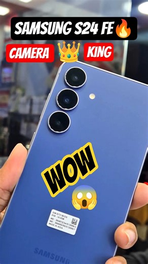 The Budget Flagship is HERE! Samsung Galaxy S24 FE Unboxing 🔥👑 #samsungs24fe #samsung #s25fe #shorts