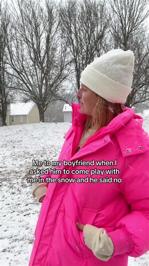 Ok in his defense he’s been sick but whatever I don’t want to play out here alone ❄️🌨️☃️ #snowday #snowstorm #snowflake #northgeorgia