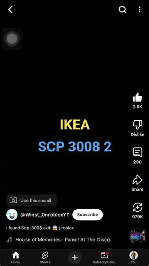 SCP 3008 2 IKEA☠️