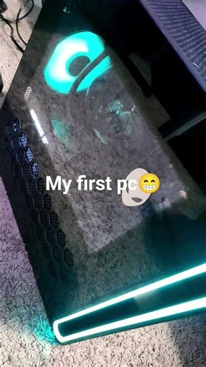 first pc! #spongebob #music #alienware #pcgaming #pc #dell