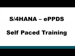 SAP PPDS Self-Paced Training: Full Course Content by Level