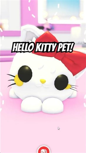 How To Make HELLO KITTY In Adopt Me! #adoptme #adoptmeroblox #adoptmepets #roblox #shorts