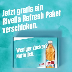 Lust auf eine Erfrischung? Gewinne mit etwas Glück ein gratis Rivella Refresh Paket: Einfach auf den Button klicken und ein Paket an eine Freundin, einen Freund oder an dich selber verschicken. #Daheim #Rivella | Rivella