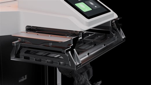 😂 Before your hands even warm up, the model’s already off! HALOT-X1 quick-release build plate: 👉 Twist & push — model pops right out 👉 Fragile parts? No worries, they stay safe & sound No more arm-wrestling with scrapers — try it once, you’ll never go back! 🙌 #HALOTX1 #3DPrinting #QuickRelease | HALOT Resin 3D Printer