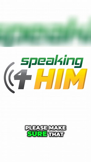 Don't forget to listen to this week's episode of the Speaking4Him Podcast: #684: The Chosen: Season 4 Episode 2: Confessions (Wednesday, November 12, 2025)!!! You can listen through the following link: https://speaking4him.sermon.net/22456735 Listen wherever you get your podcasts! | Andrew Gommesen