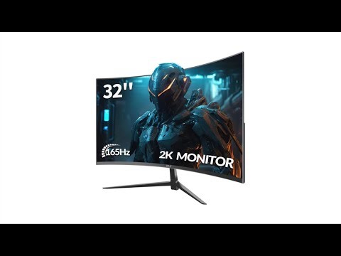 ZZA 32 Inch 2K Monitor Review 165Hz 180Hz QHD Gaming Display 1440p 1ms FreeSync G-Sync